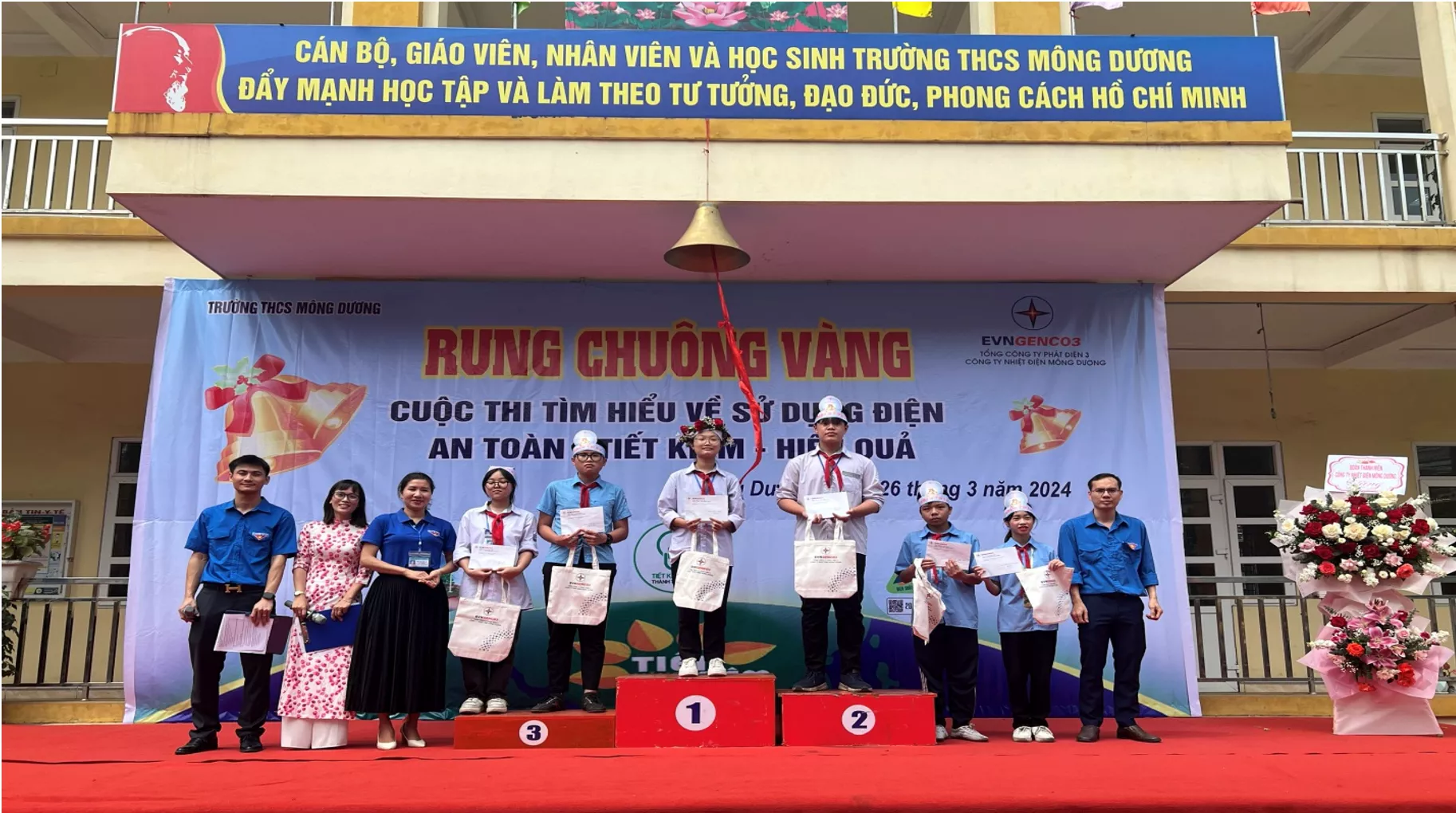 Tham gia rung chuông vàng, tìm hiểu về sử dụng điện an toàn - tiết kiệm ...