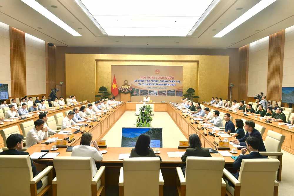 Hội nghị toàn quốc về công tác phòng chống thiên tai và tìm kiếm cứu nạn
